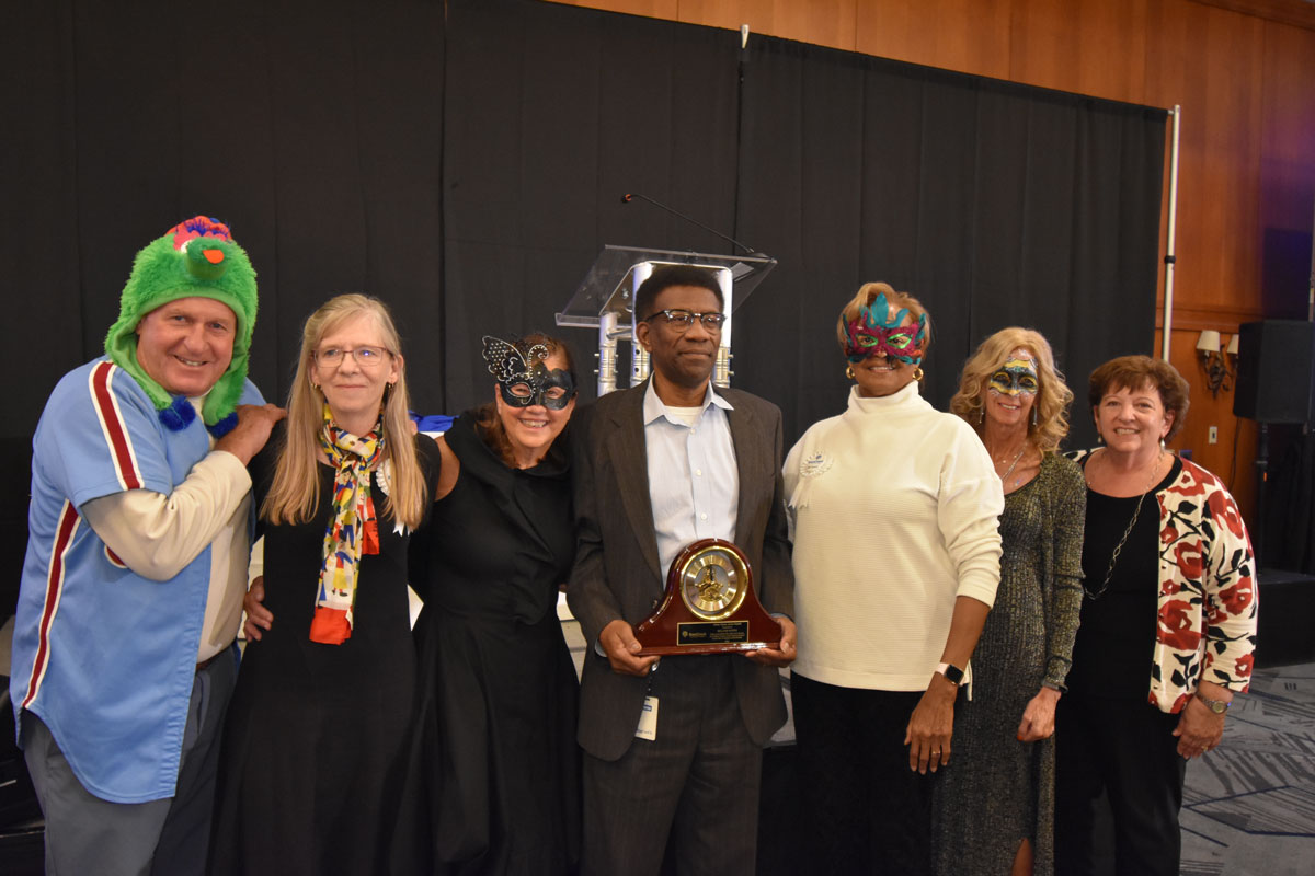 William Harris Receives the Sister Grace Award